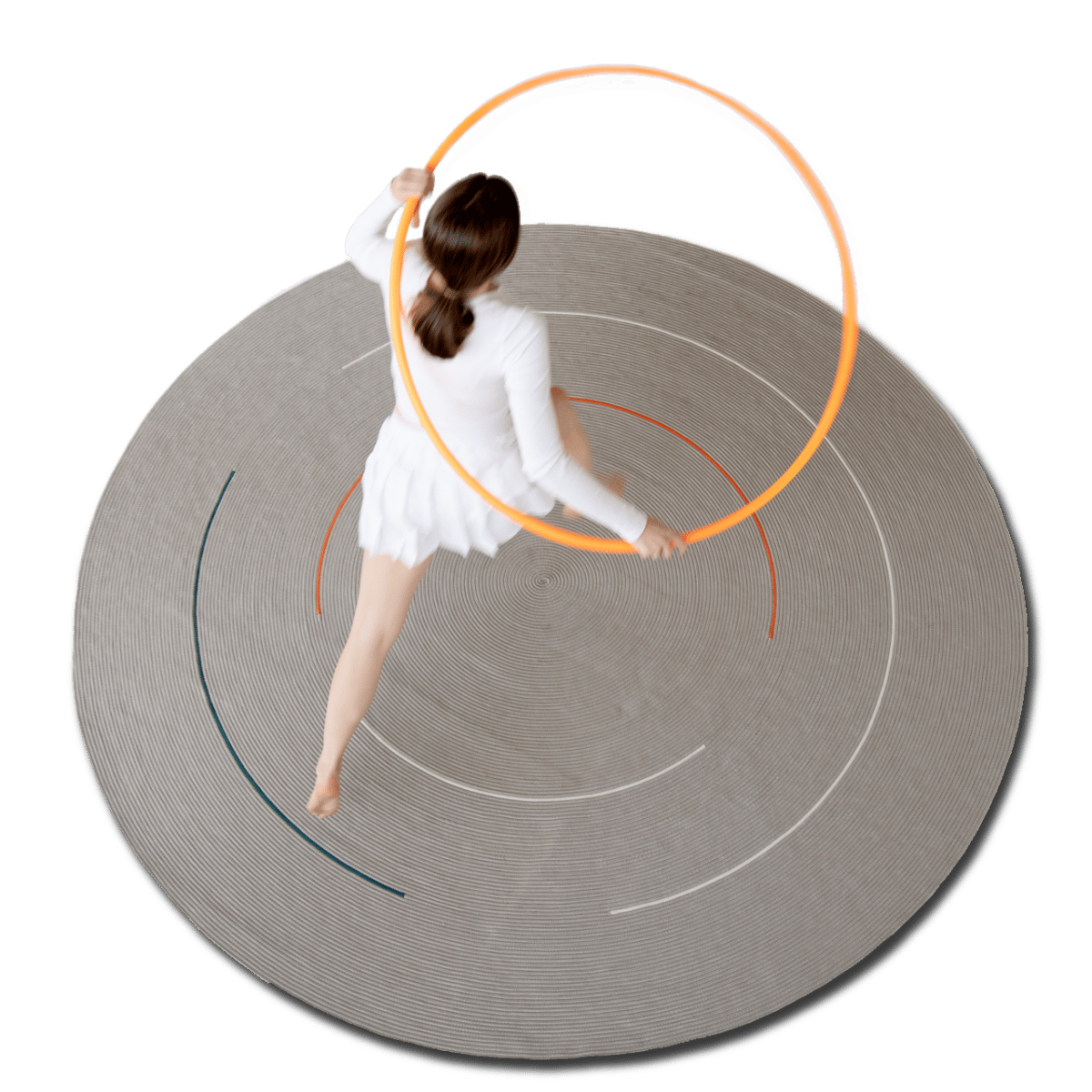 Hula Hoop, an ultra-resistant Rug Collection G.T.DESIGN.